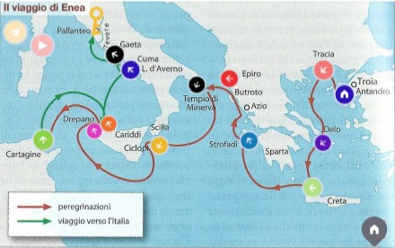 viaggio di Enea | Genially