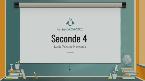 réunion rentrée parents 2nde | Genially