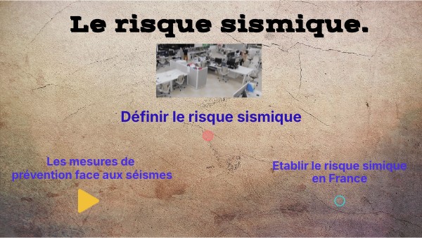 le risque sismique et volcanique | Genially