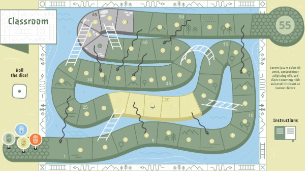 SNAKES AND LADDERS CLASSROOM | Genially