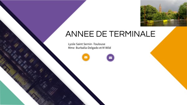 ANNEE DE TERMINALE Année 2024-25 | Genially