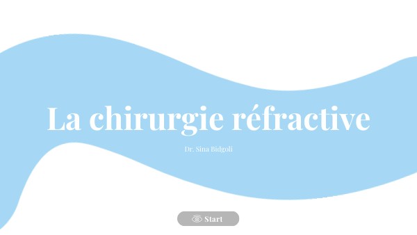 Chirurgie réfractive | Genially