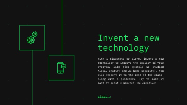 TECHNOLOGY INVENTION | Genially