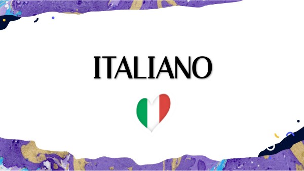 Italiano 1