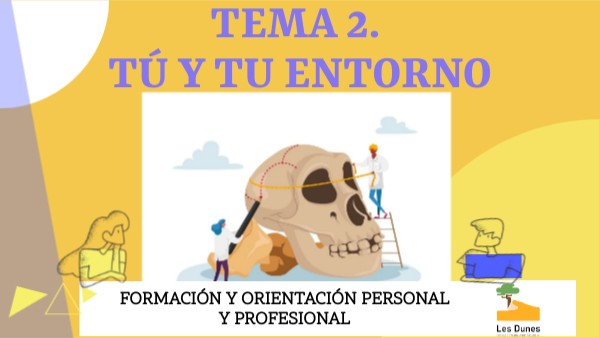 TEMA 2. TÚ Y TU ENTORNO | Genially