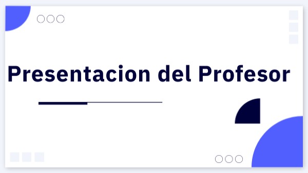 Presentación del Mtro | Genially