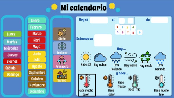 Mi calendario | Genially