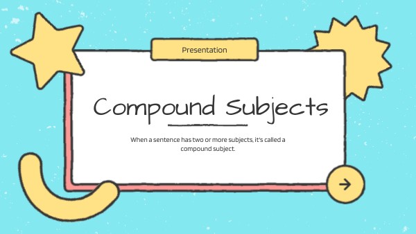 Compound subjects