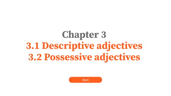 Gramática 3.1 Descriptive Adjectives | Genially