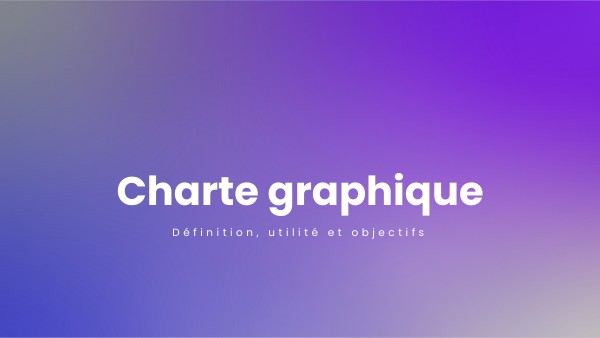 Charte graphique | Genially