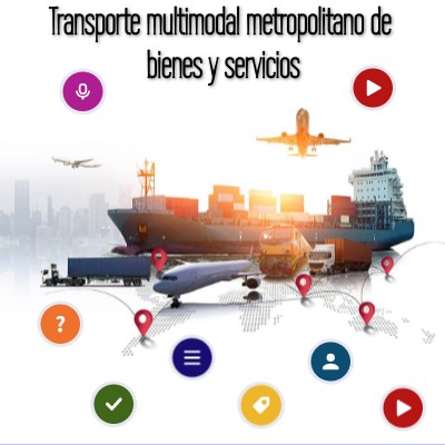 Imagen interactiva transporte multimodal metropolitano de bienes y ser | Genially