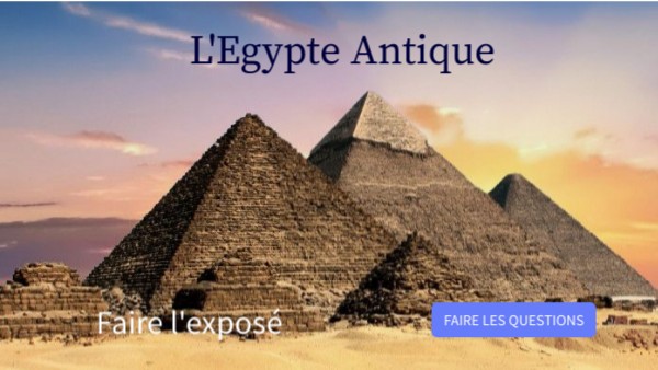 EGYPTE ANTIQUE | Genially