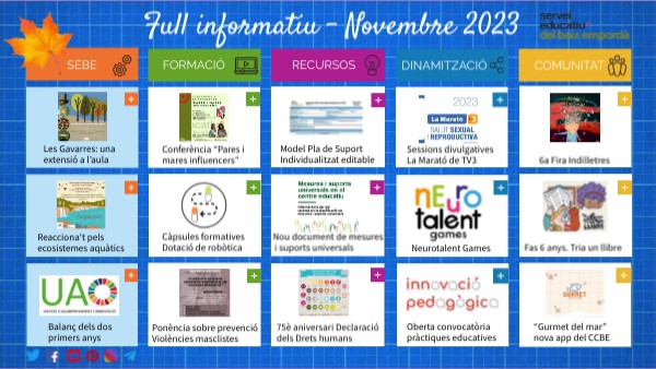 Full Informatiu Novembre 2023 | Genially