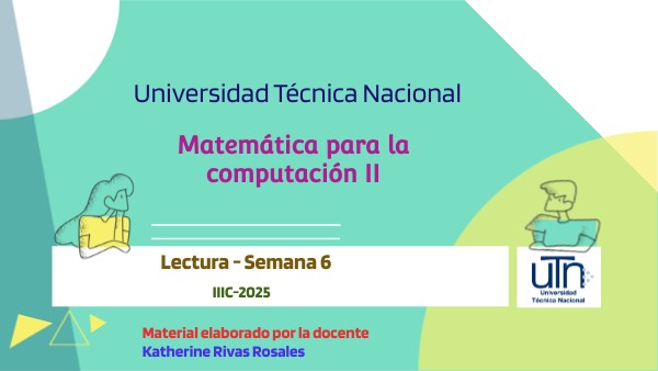 Semana 6. Mate 2 | Genially