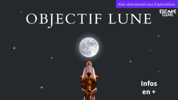 Objectif Lune | Genially