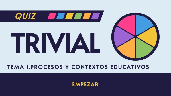 TEMA 1. PROCESOS Y CONTEXTOS EDUCATIVOS | Genially