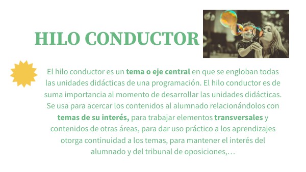 HILO CONDUCTOR | Genially