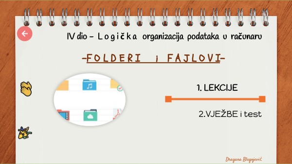 Folderi i fajlovi