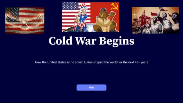 5.1 Cold War Begins | Genially