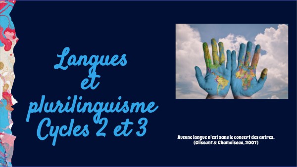 Langues et plurilinguisme Cycles 2 et 3 | Genially