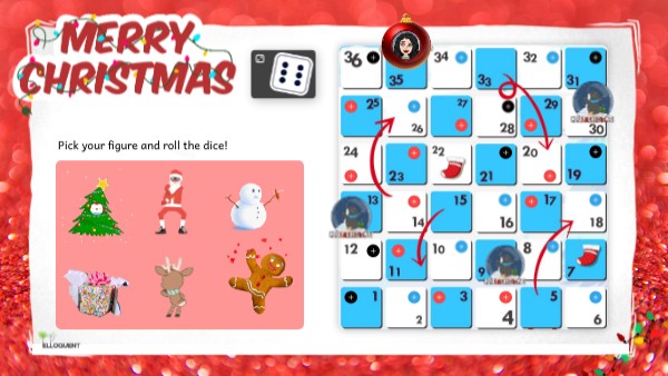 ELLoquent: Christmas board game | Genially