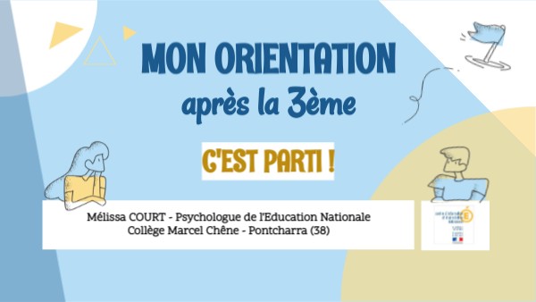 Présentation 3ème Clg Marcel Chêne | Genially