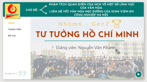 Tư tưởng HCM | Genially