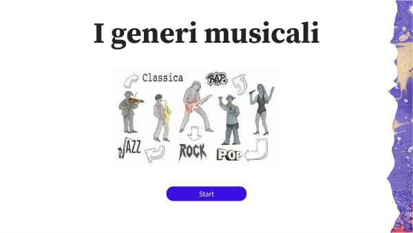 MUSICA - I generi musicali | Genially