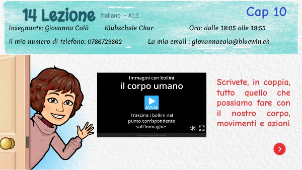 A1.3- 14 Lezione cap 10 | Genially