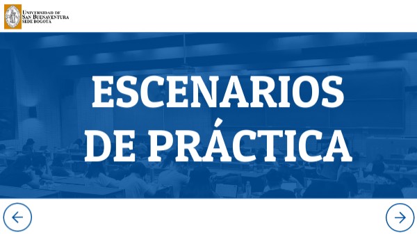 Escenarios de Práctica | Genially