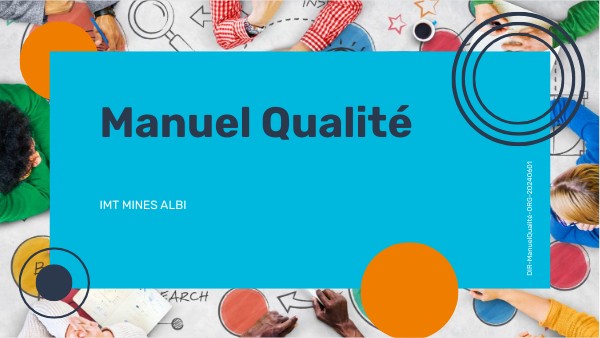 Manuel Qualité IMT Mines Albi juin 2024