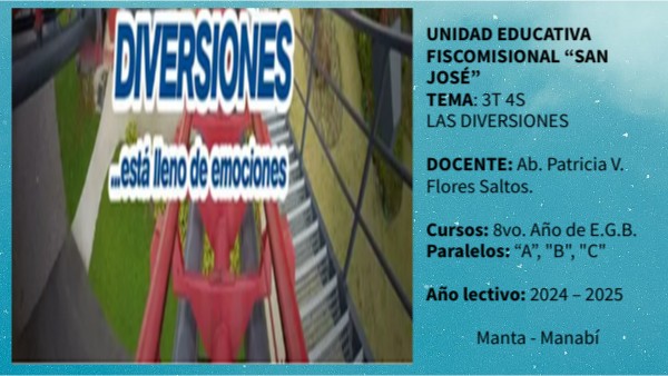 8vos Las diversiones | Genially