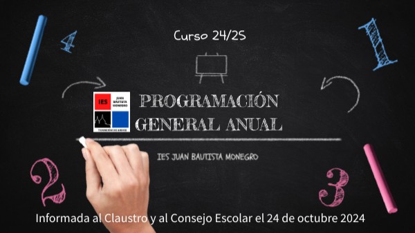 PROGRAMACIÓN GENERAL ANUAL 24/25 | Genially