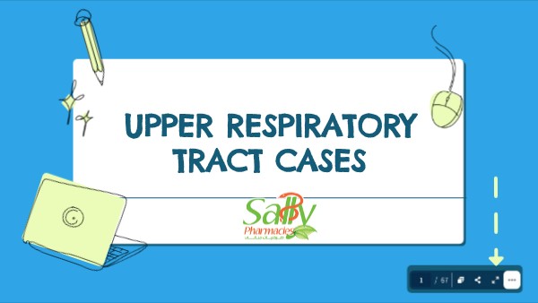 Respiratory tract cases | Genially