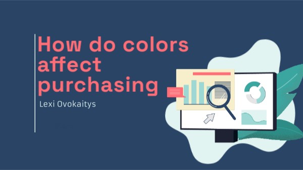 How do colors affect purchases?