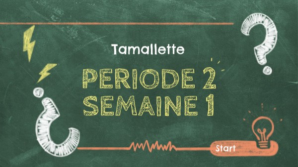 Periode 2 Semaine 1 | Genially