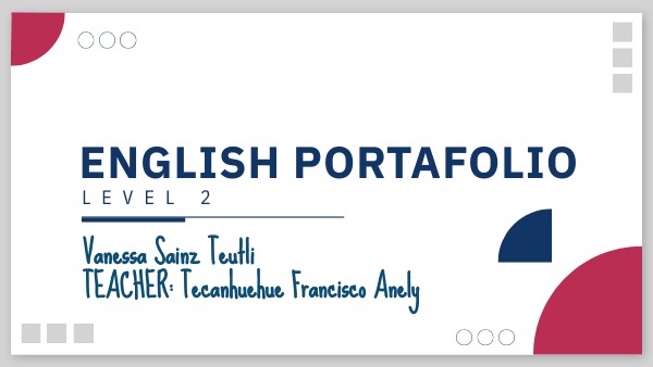 ENGLISH PORTAFOLIO | Genially