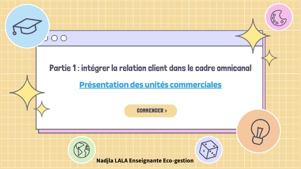 Partie 1 : Intégrer la relation client dans le cadre omnicanal | Genially