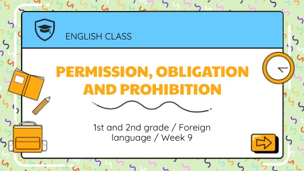 Permissions, obligation, prohibition | Genially
