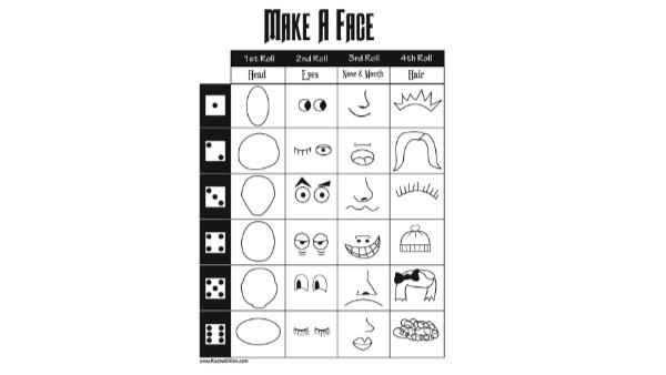 roll a face | Genially