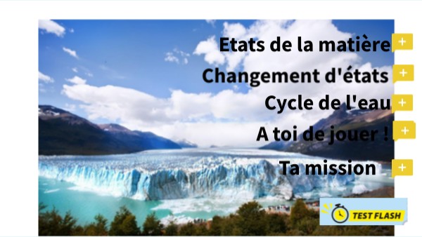 6ème- Chapitre 2 Les états de la matière | Genially