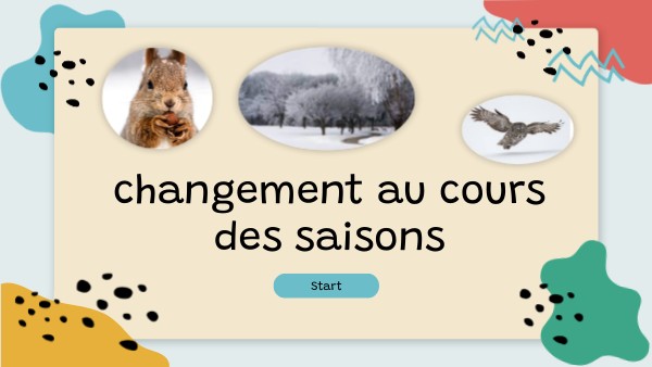 wp 6e changement saison | Genially