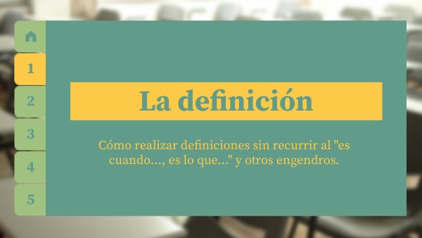 LA DEFINICIÓN | Genially