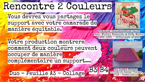 6° - Rencontre 2 Couleurs (B3-B4) | Genially