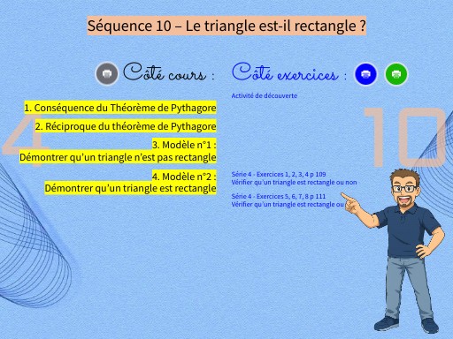 4-10 – Le triangle est-il rectangle ? | Genially