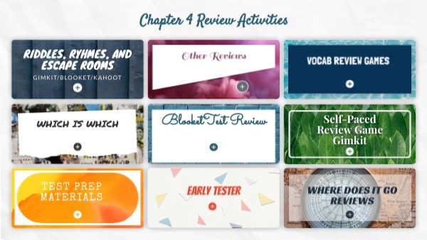 Chapter 4 Activity Review Board | Genially