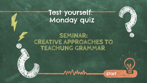 Test yourself: Monday morning quiz | Genially
