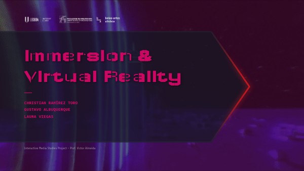 Virtual Reality and Immersion | Genially