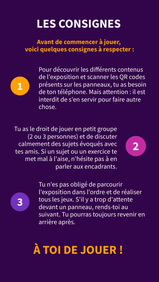 Les consignes #1