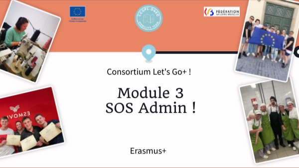 Module 3 : SOS Admin ! | Genially
